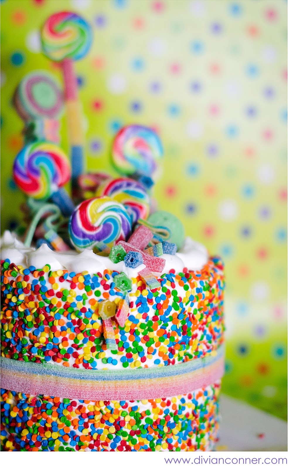 Simple Candy Cake - divian l conner