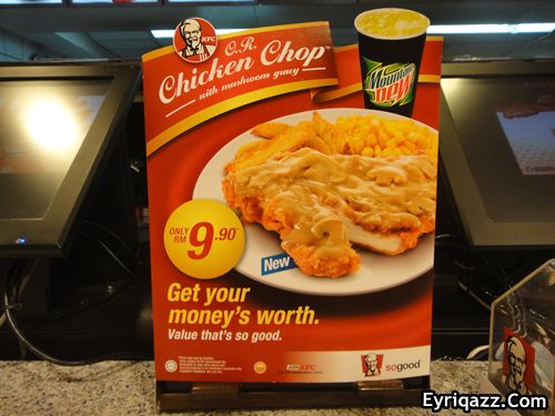 KFC Chicken Chop With Mushroom Gravy|Great Teacher Onizuka