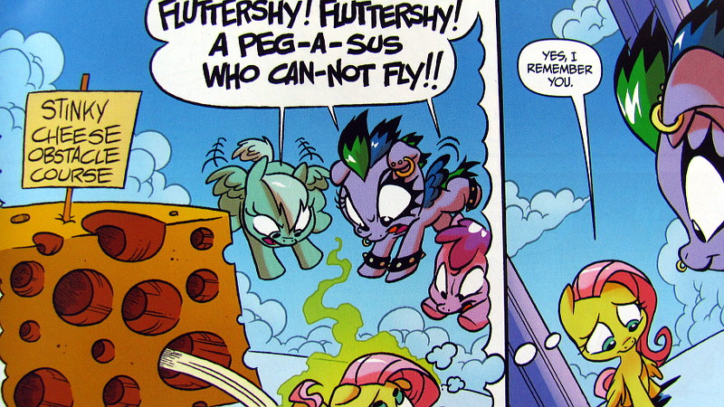 Rainbow Dash And Fluttershy Comic