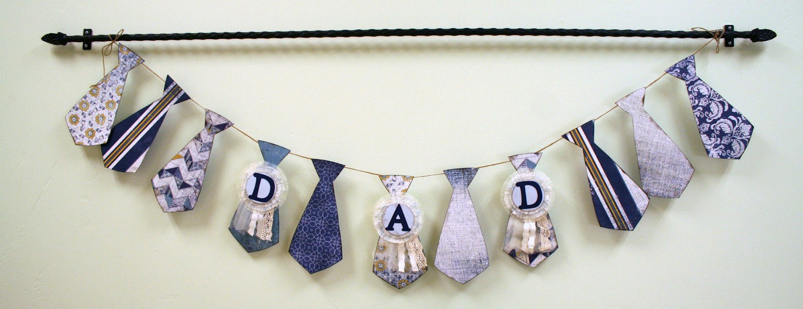 Oh My Crafts Blog: Father's Day Banner
