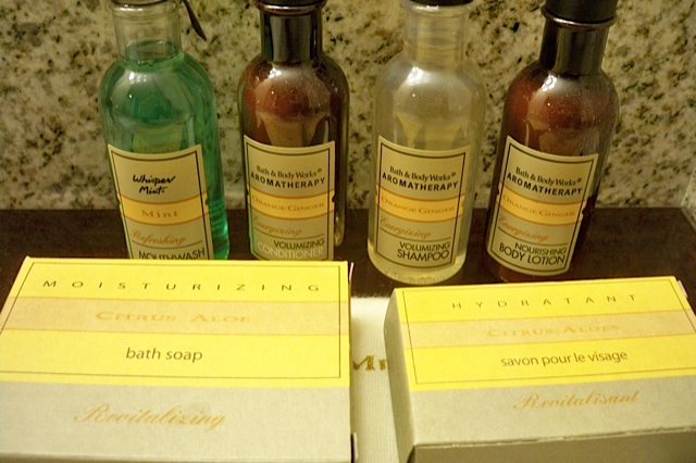 The Hopeful Traveler: Philadelphia Marriott Downtown: The Bathroom