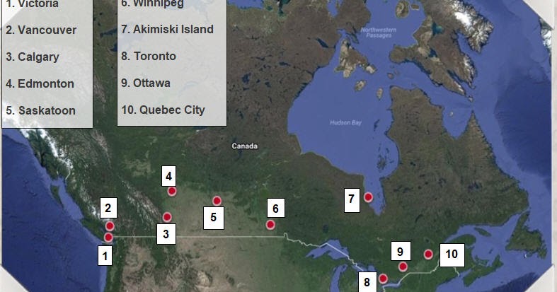 Backpacker Game Solutions: Geography Teacher - Canada