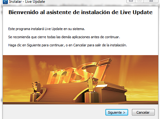 MSI Live Update 6.0.011 | ¡TaringaMás!