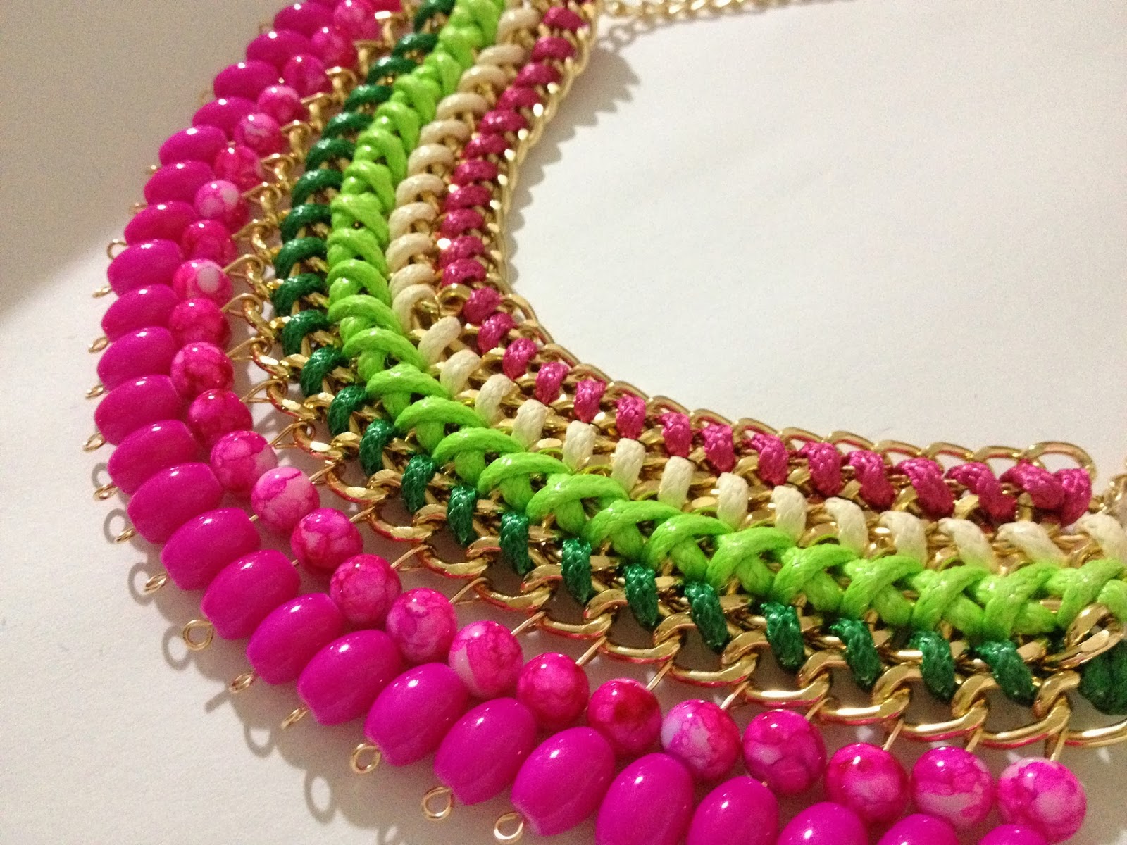 Hipster Chic Accesorios: Maxi collares (4 cadenas)