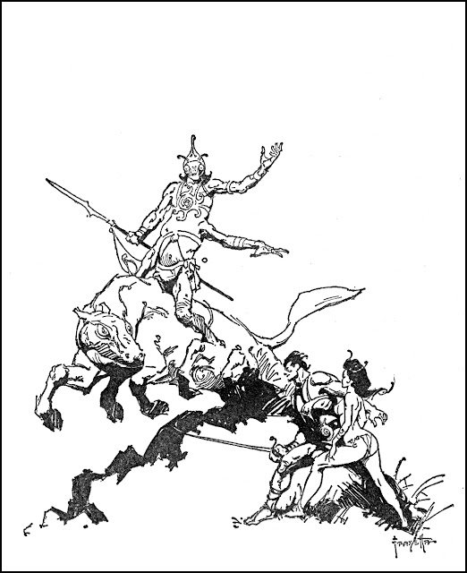 The Geeky Nerfherder: The Art Of Barsoom: Frank Frazetta