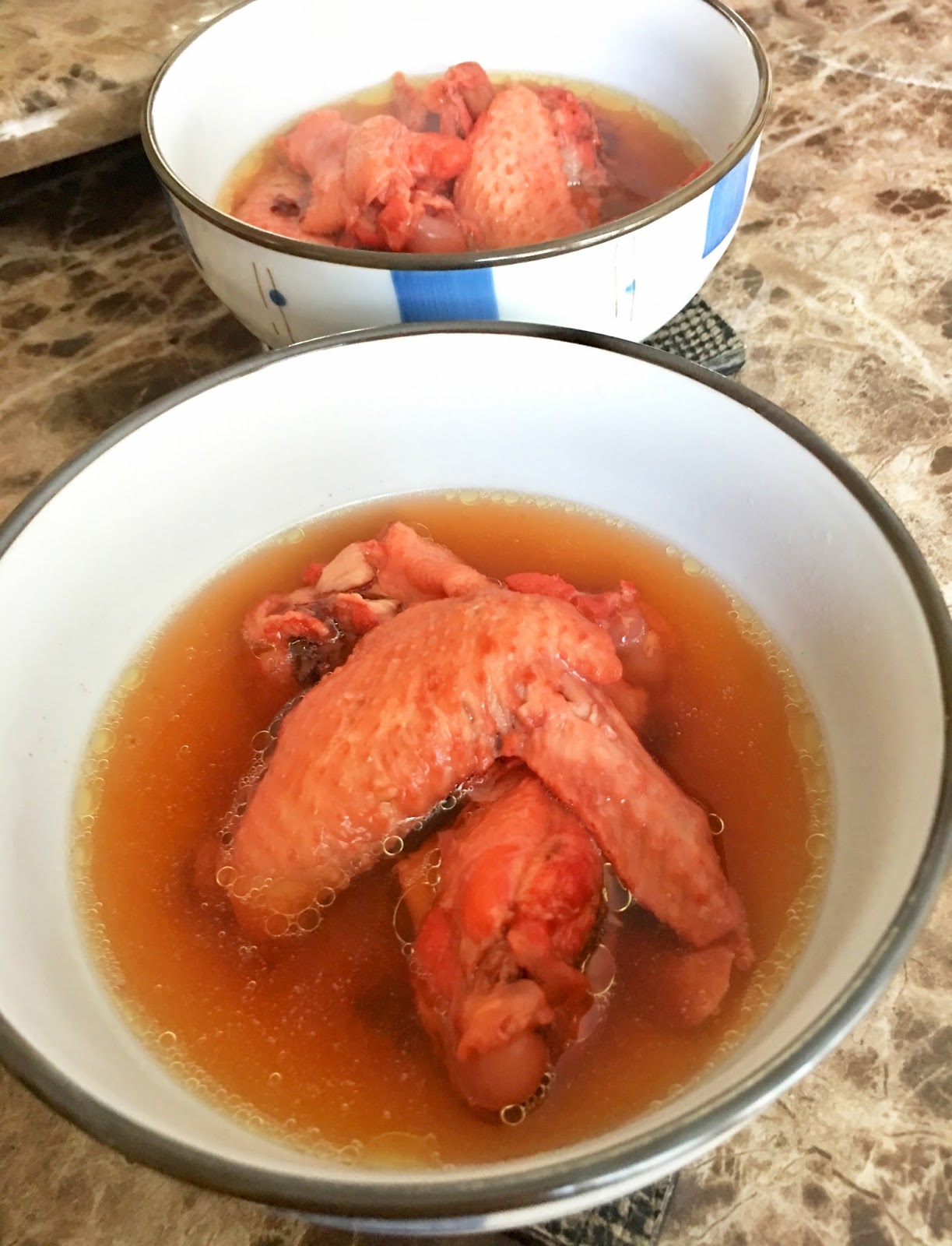 Chicken with Red Yeast Rice Soup recipe