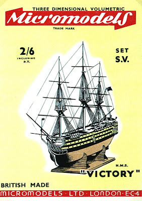 papercraft-database: Micromodels - H.M.S. Victory