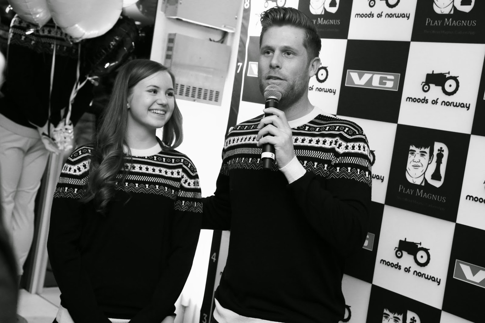 FASHION IN OSLO: The Magnus sweater: Chess on your chest