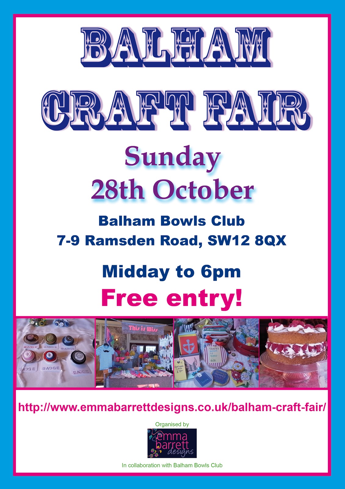 London Pop-ups: The Balham Craft Fair for October