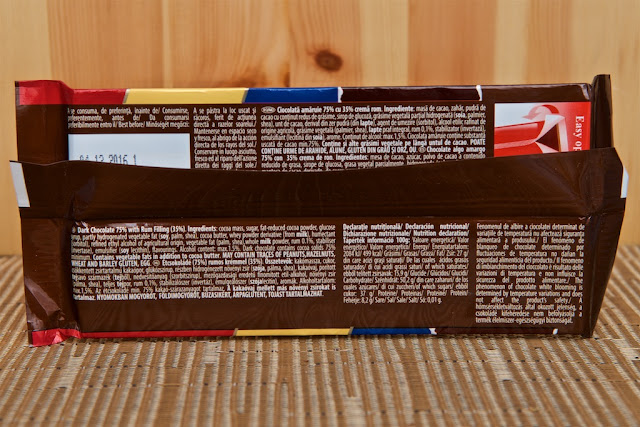 Autentic ROM Ciocolată 75% Cacao (88g) par ROM