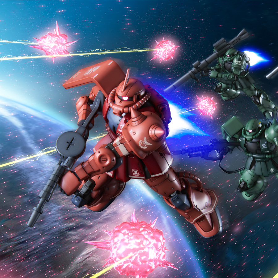 HG 1/144 Char's Zaku II [Red Comet Ver.] - Release Info, Box art and ...