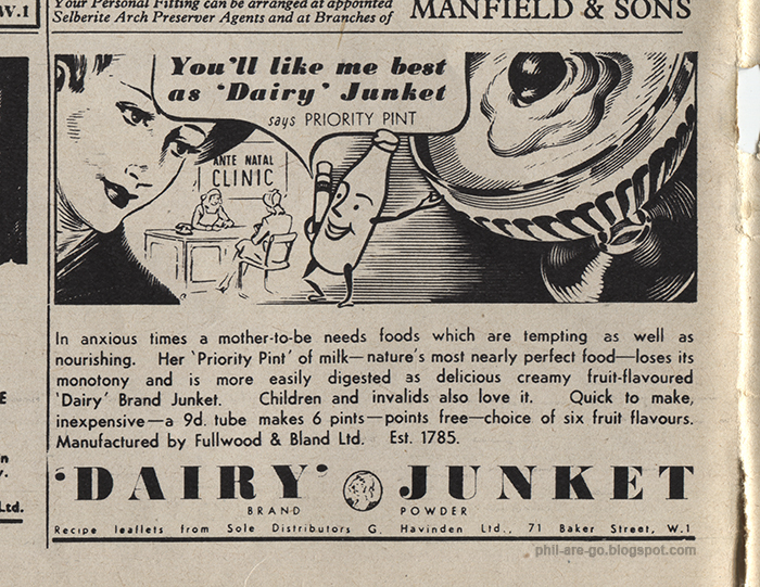 Phil Are Go!: Dairy Junket - So, uuh, "dairy Junket"?