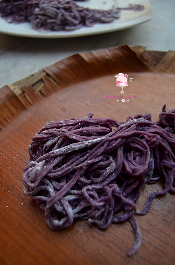 Mie Ubi Ungu | Dapur Comel Selma