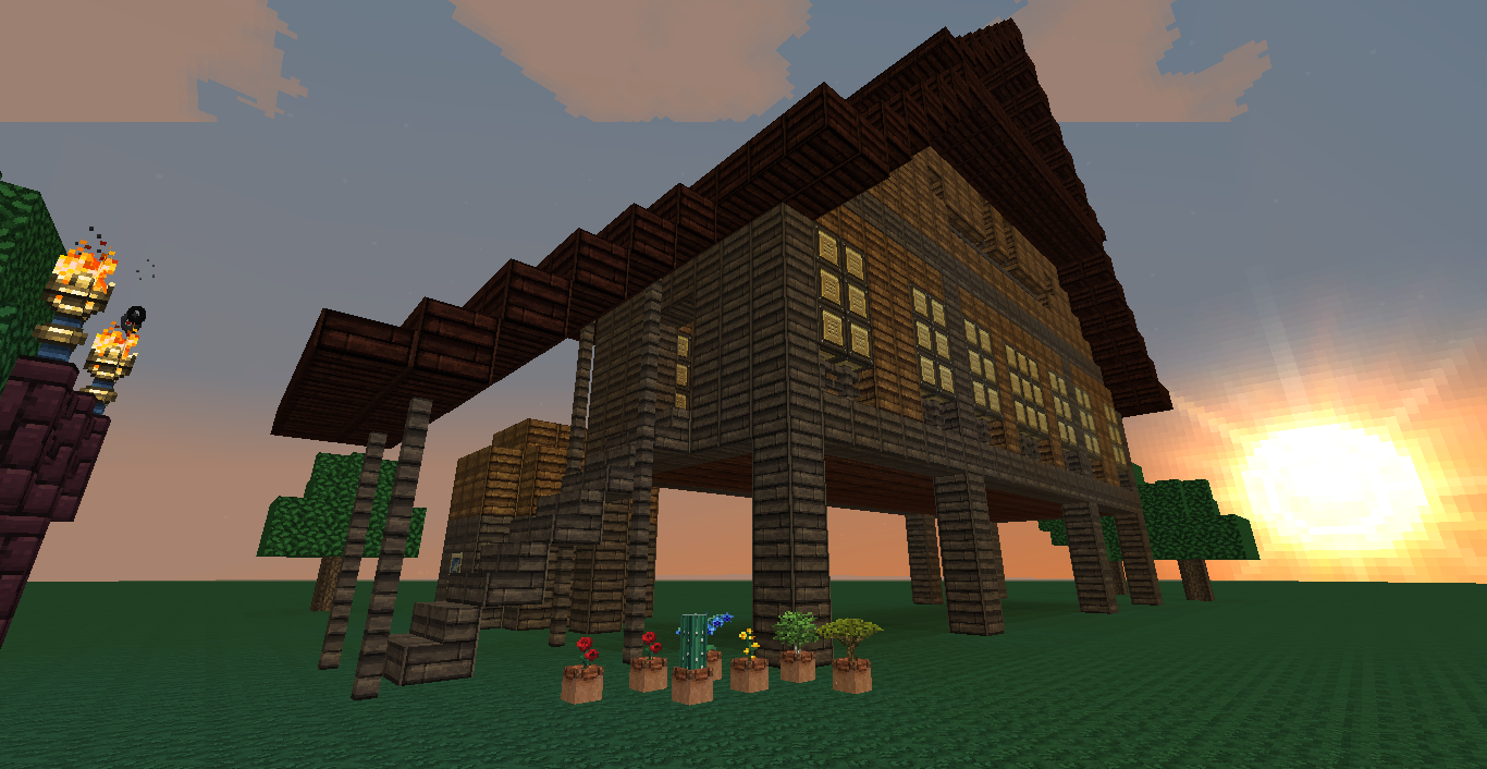 Minecraft Your World: Stilt House