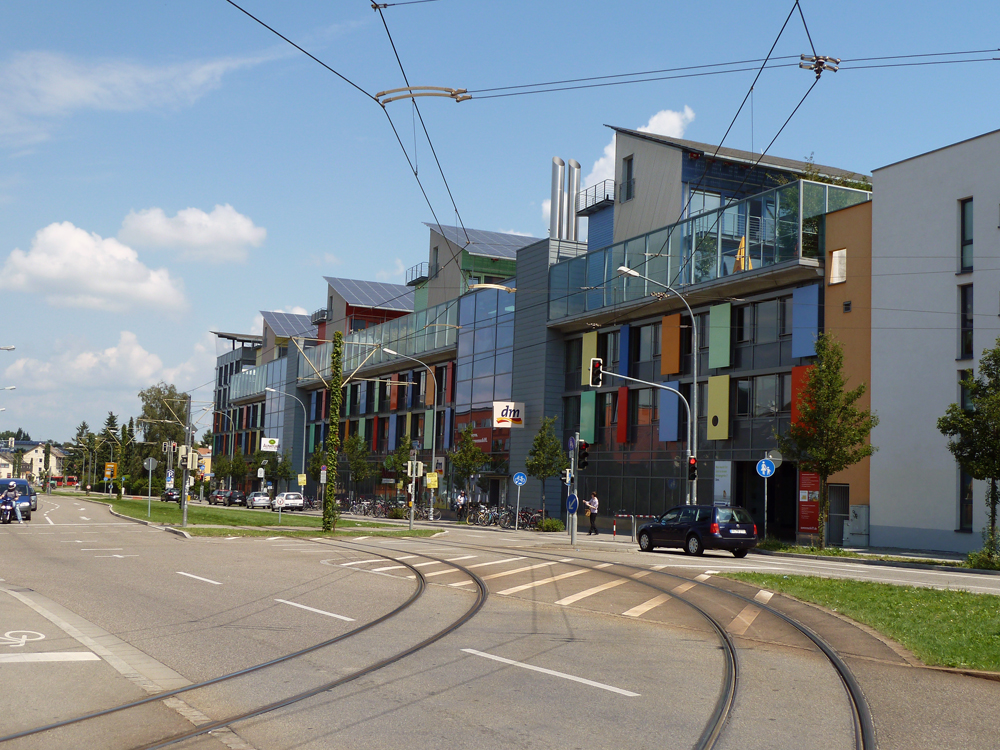 Éco-quartier Vauban à Fribourg en Brisgau