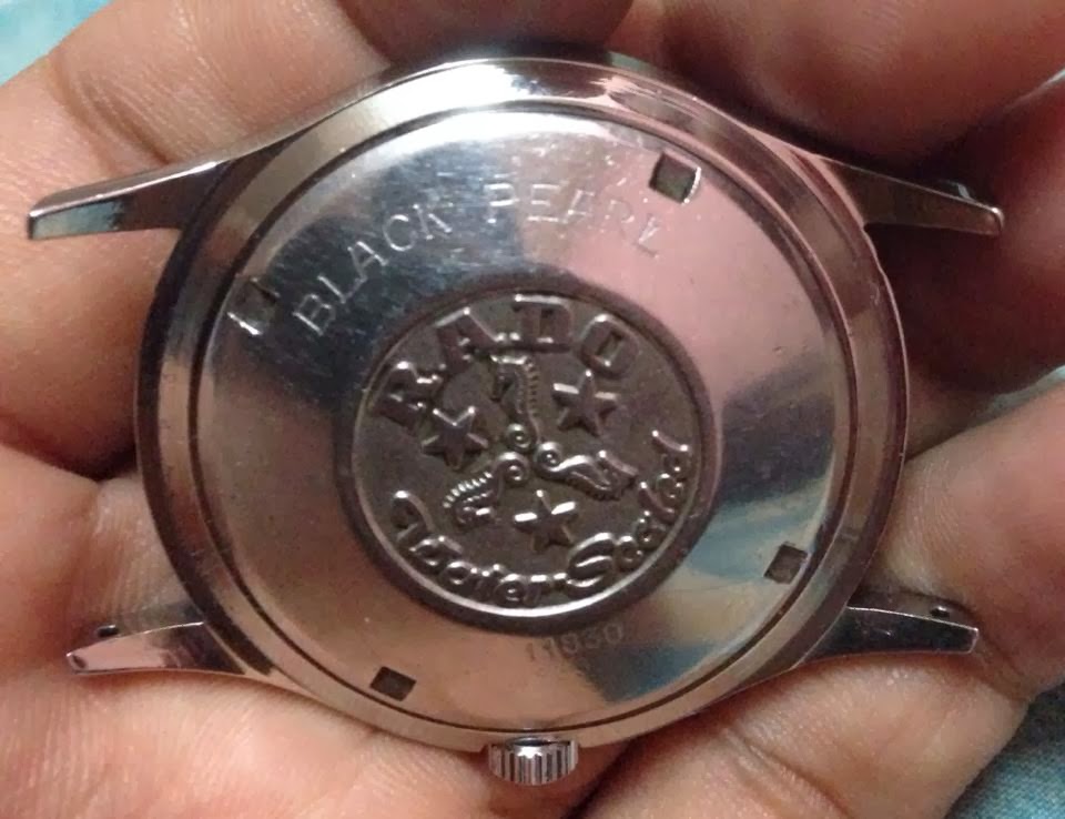 barang vintage : 4 sale - rado black pearl SOLD