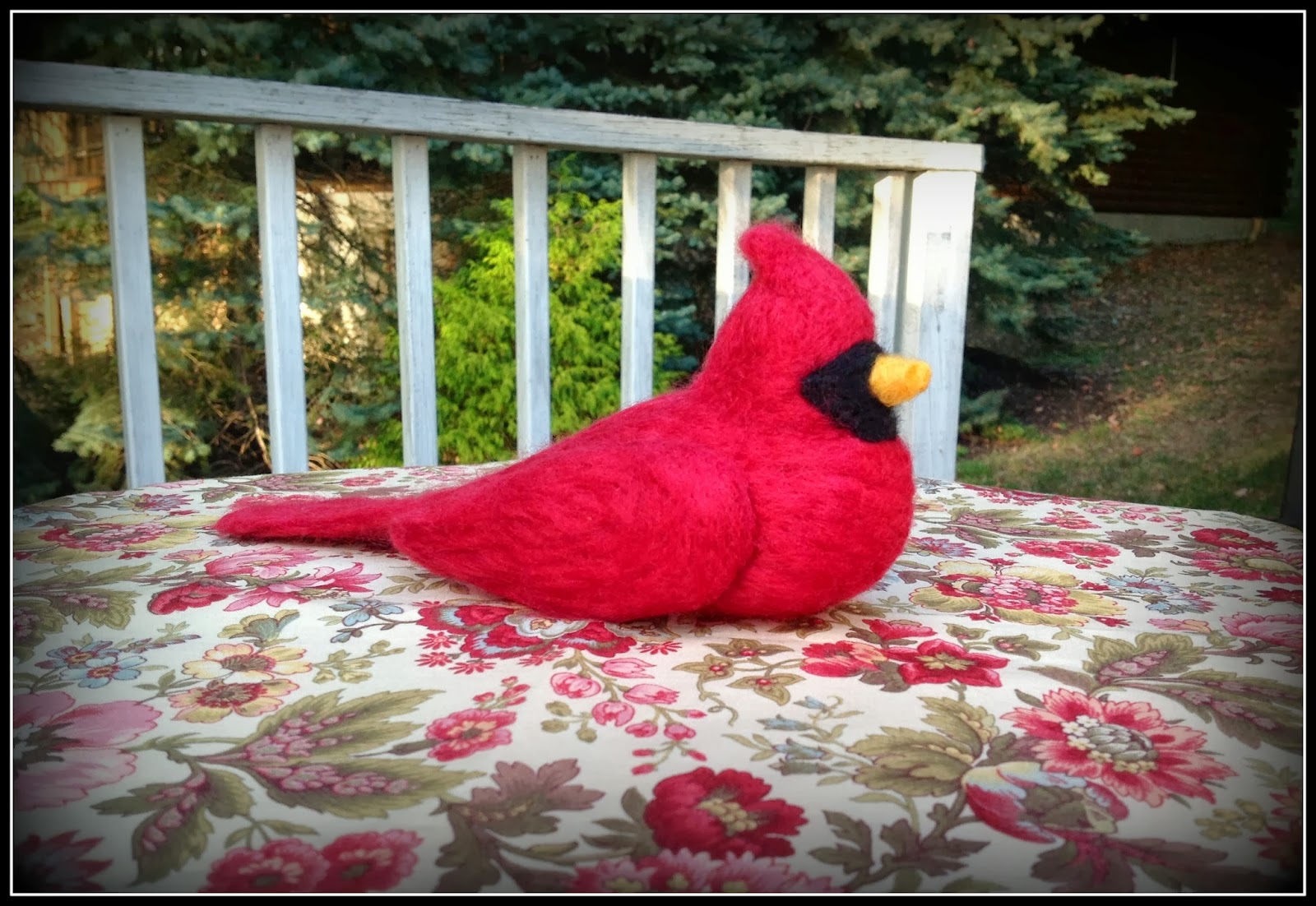 Karen's Quilts, Crows and Cardinals: Redbird Tutorial - Needle Felted ...