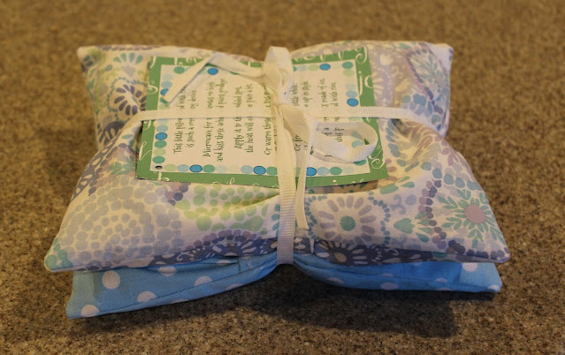 Ohio Thoughts: Easy Homemade Rice Heat or Cold Packs