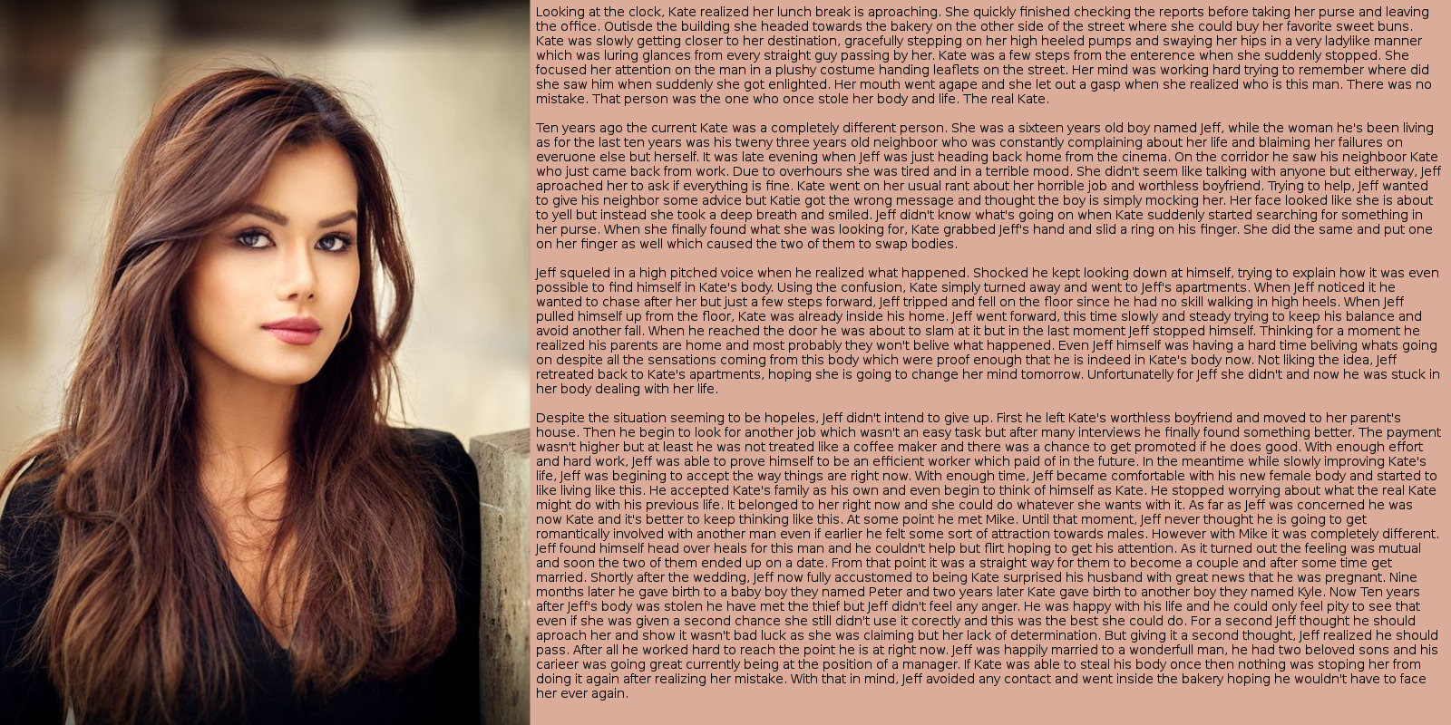 Marti's tg captions: Familiar face