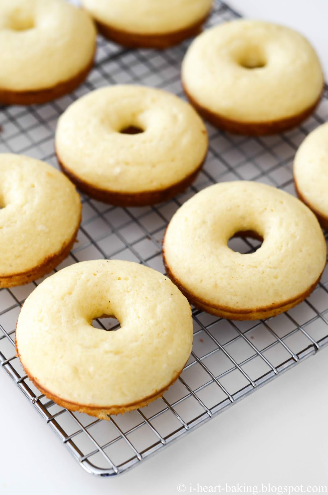 i heart baking!: marble glazed donuts