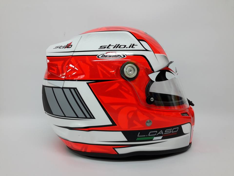 Racing Helmets Garage: Stilo ST5 L.Caso 2017 by CF Design