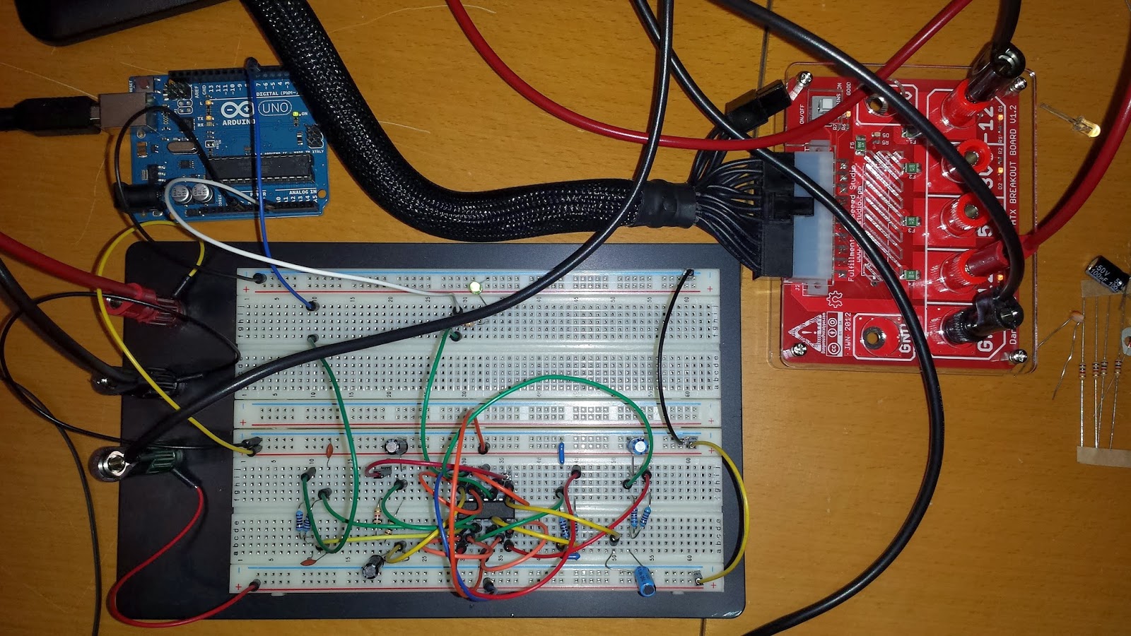 Learning Electronics Active Low Pass Filtering Of Arduinos Pwm Output For A Clean Flat