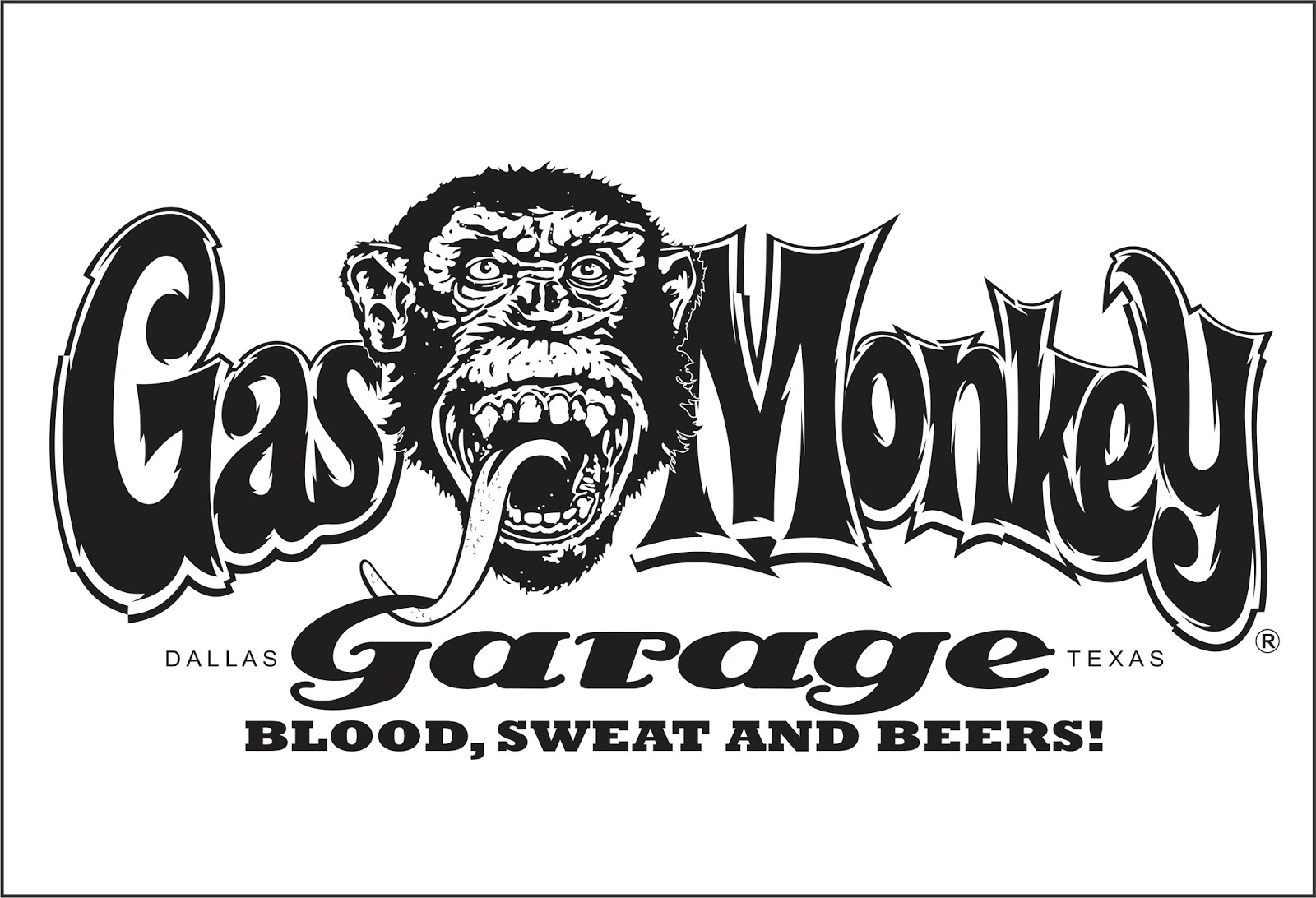 Vetor CDR Free: Gas Monkey