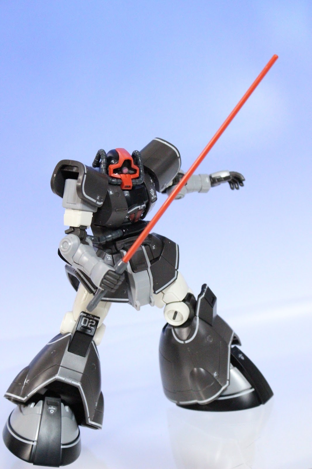 GUNDAM GUY: HG 1/144 YMS-08B Dom Test Type [The ORIGIN] - Review by ...