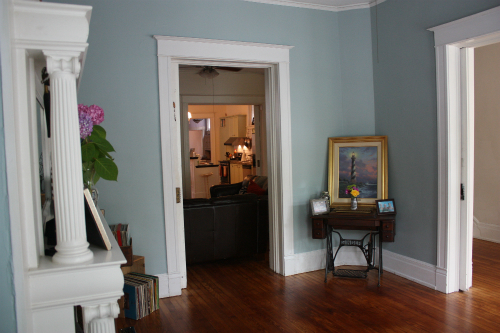 Goodbye Red Parlor, Hello Blue Parlor! | 17 Apart