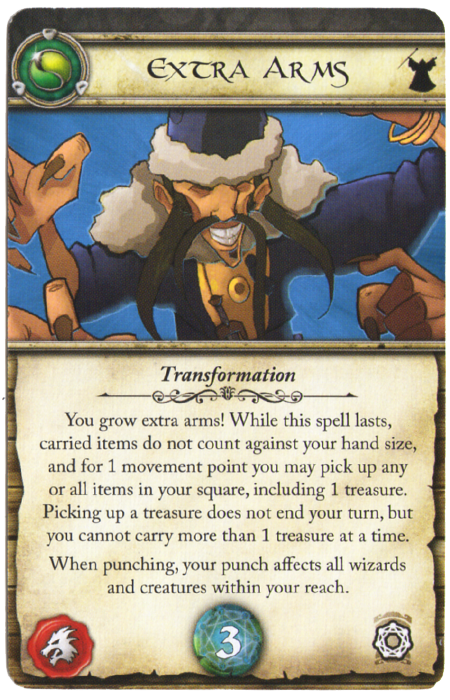 Wiz-War Mastered: Mutation - Neutral - Extra Arms