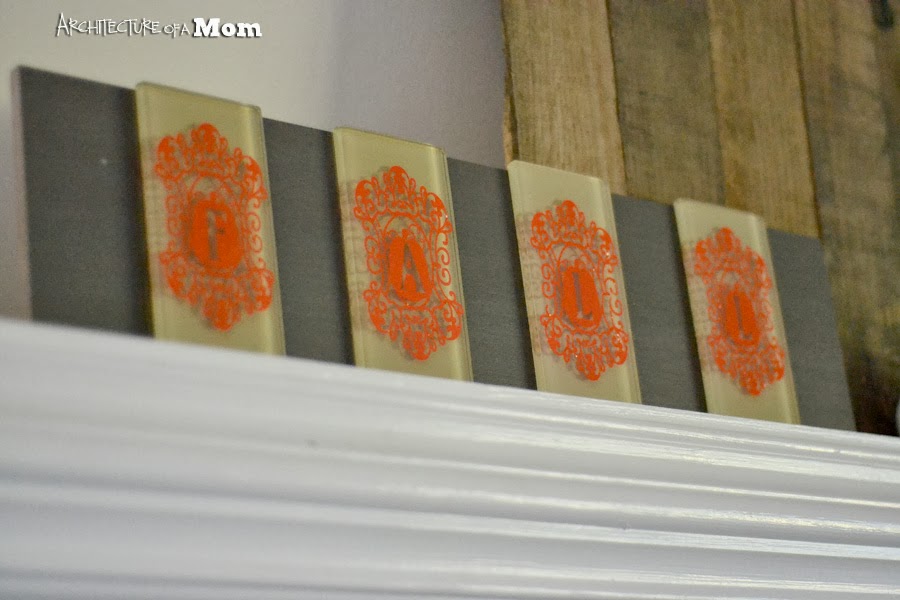 Architecture of a Mom: Fall Tile Sign