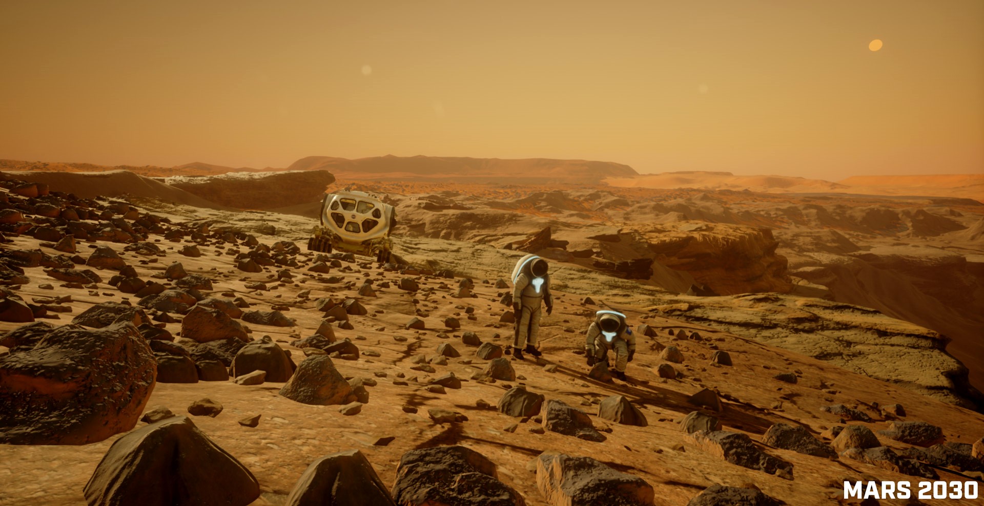 HD images from Mars 2030 VR experience | human Mars
