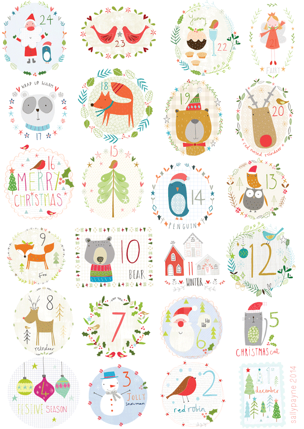 Cosiendo a mares: 5 ideas geniales para tu calendario de adviento