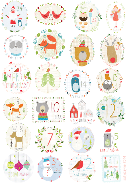 Cosiendo a mares: 5 ideas geniales para tu calendario de adviento