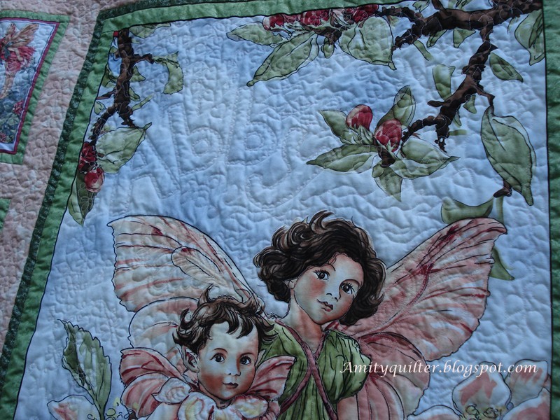 Amity Quilter: Another girl's fairy quilt