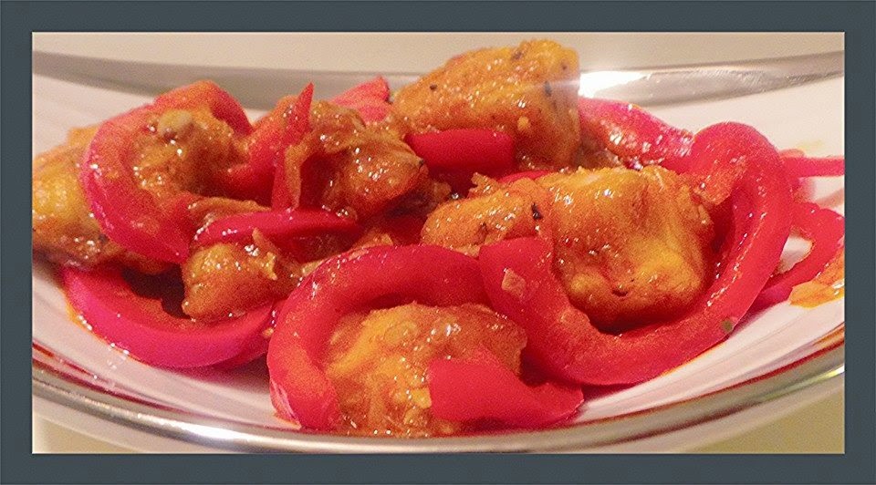 I Dream Cooking: Schezwan Fish wit Bell Peppers!
