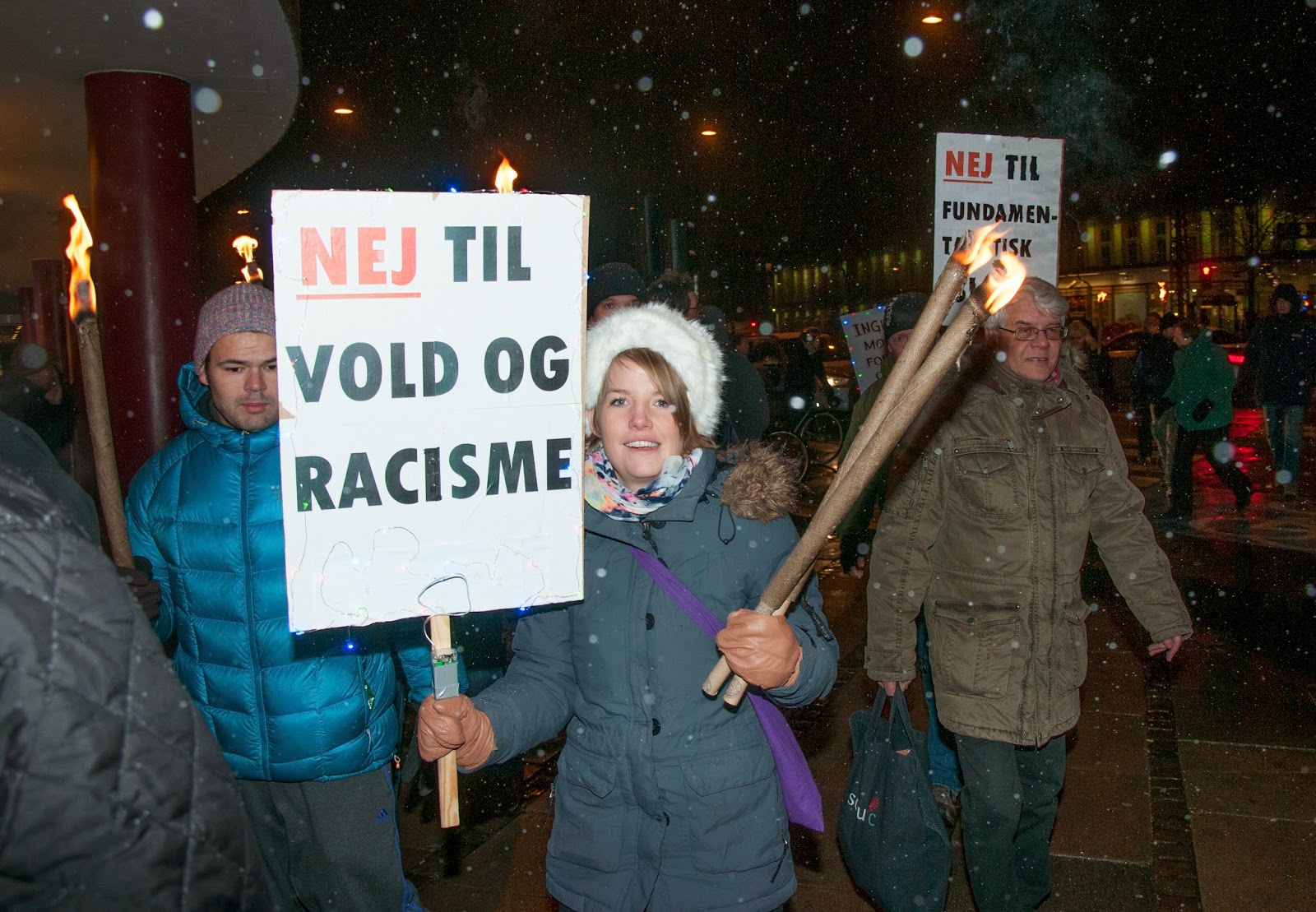 The Peoples Underground: Danish Activists Protest Radical Islamic ...
