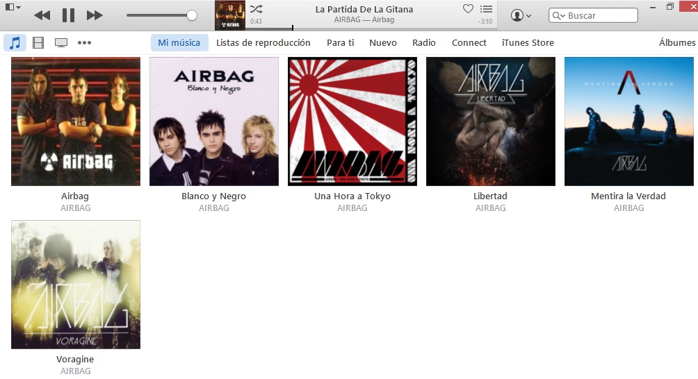 DISCOGRAFIA DE AIRBAG