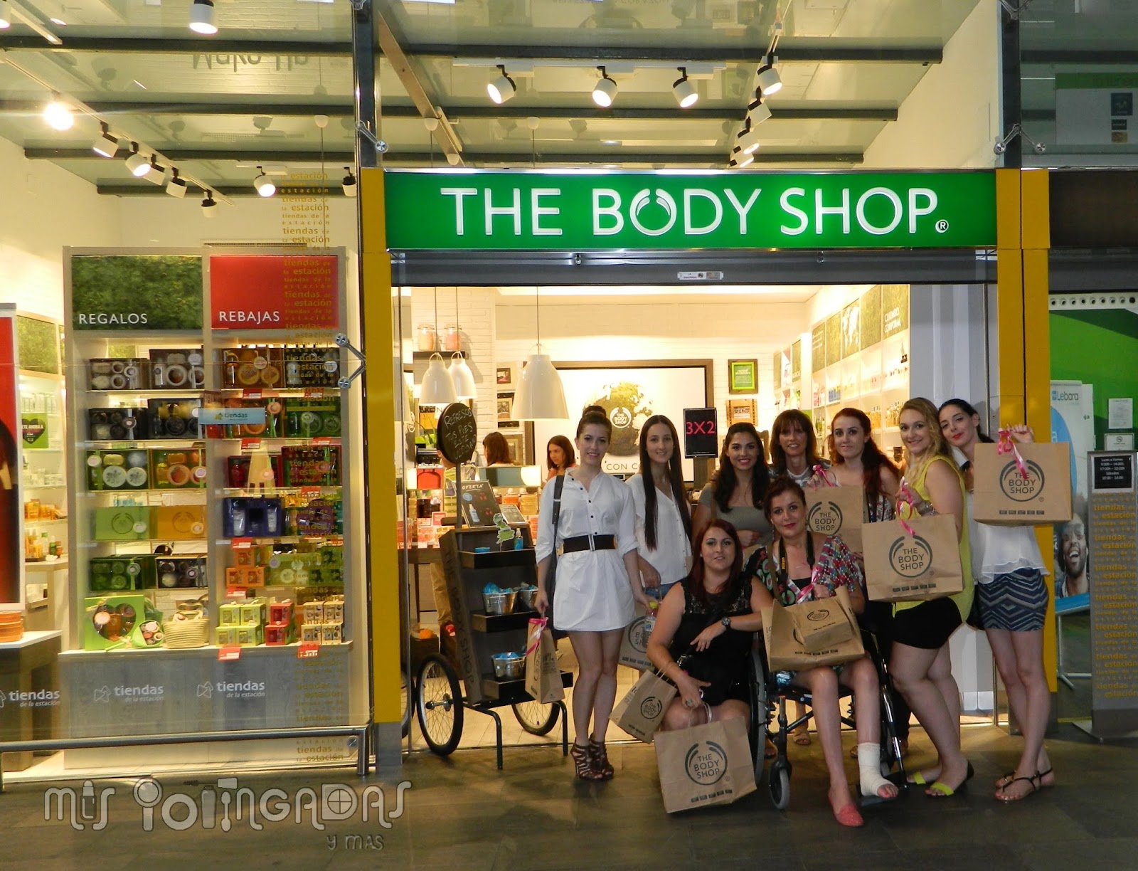 MIS POTINGADAS y más: Evento | Nueva tienda de The Body Shop en Sevilla