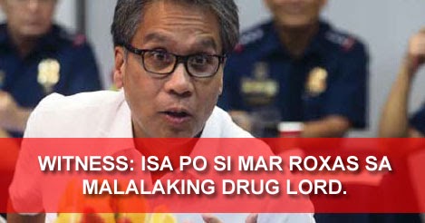 New Witness revealed that Mar Roxas is a Big Protector of Dr*g Lord ...