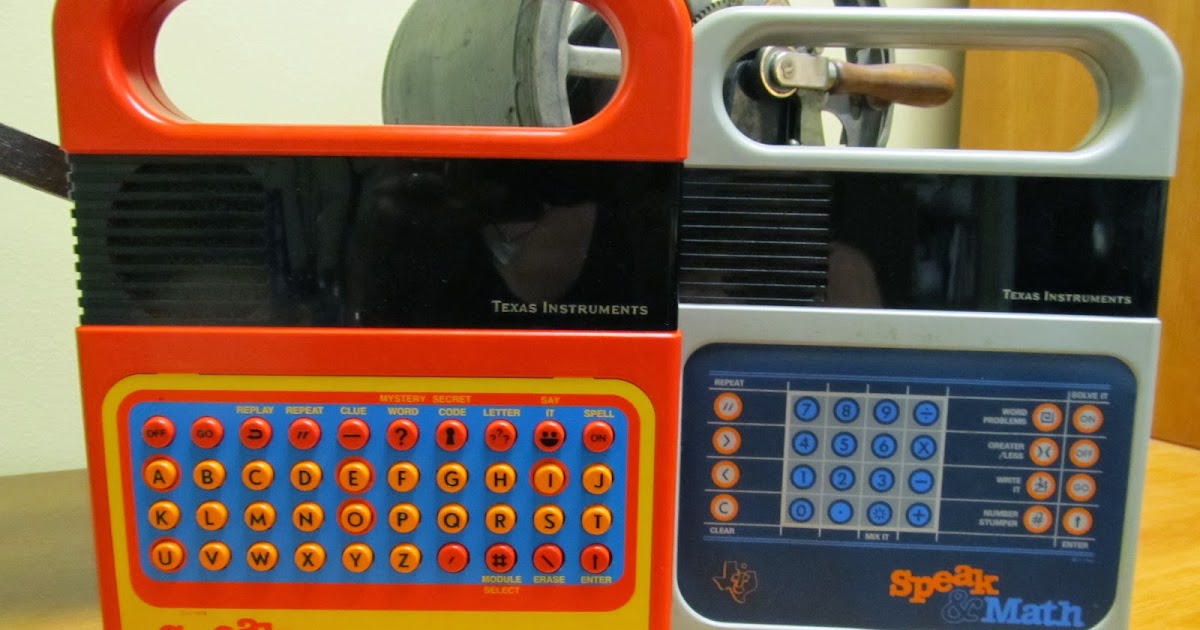 Retro Educational Technology: Speak n Spell and More Spelling Technology