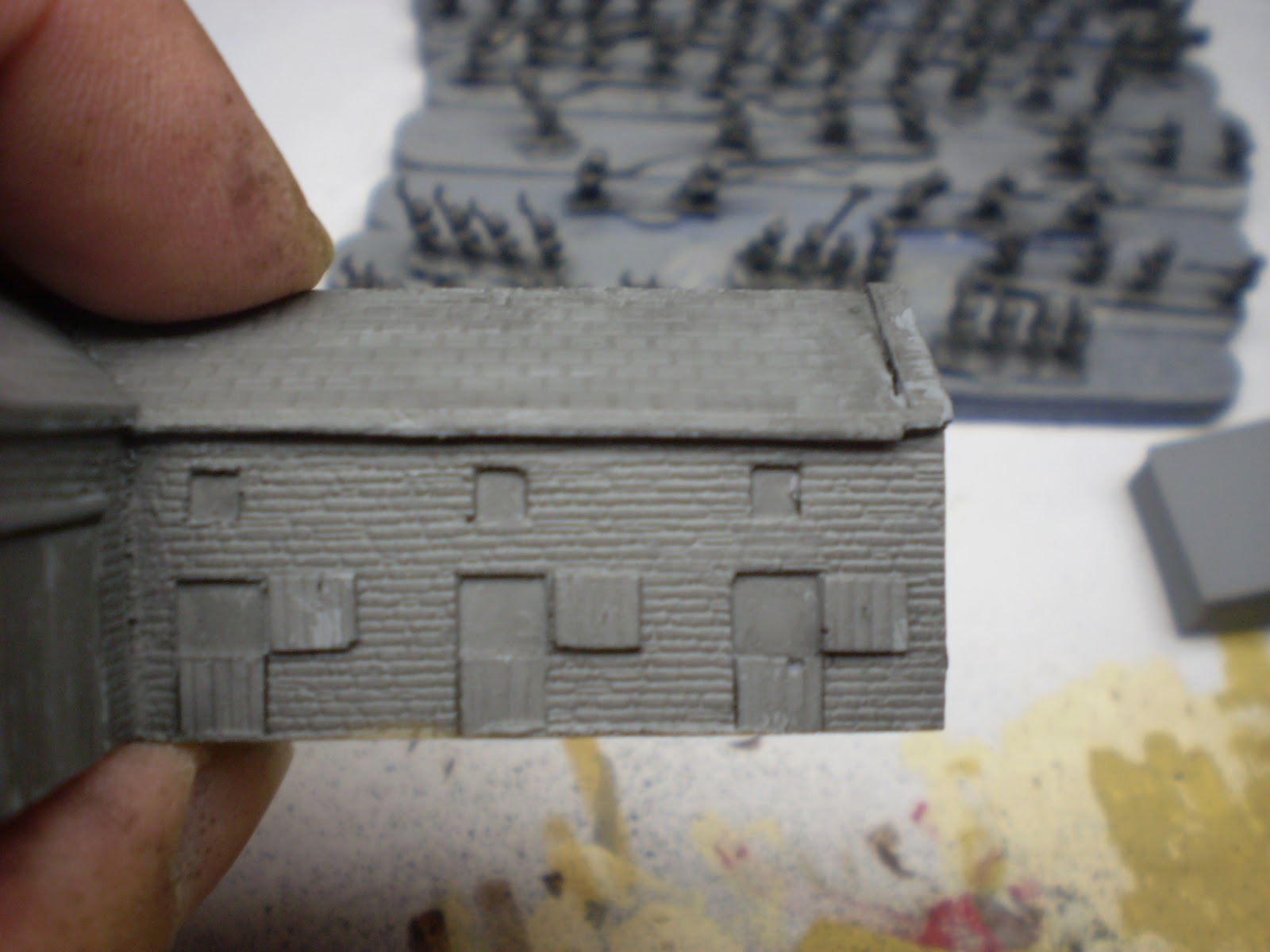 3D Military Art: Quick Painting Tutorial For 6mm Buildings