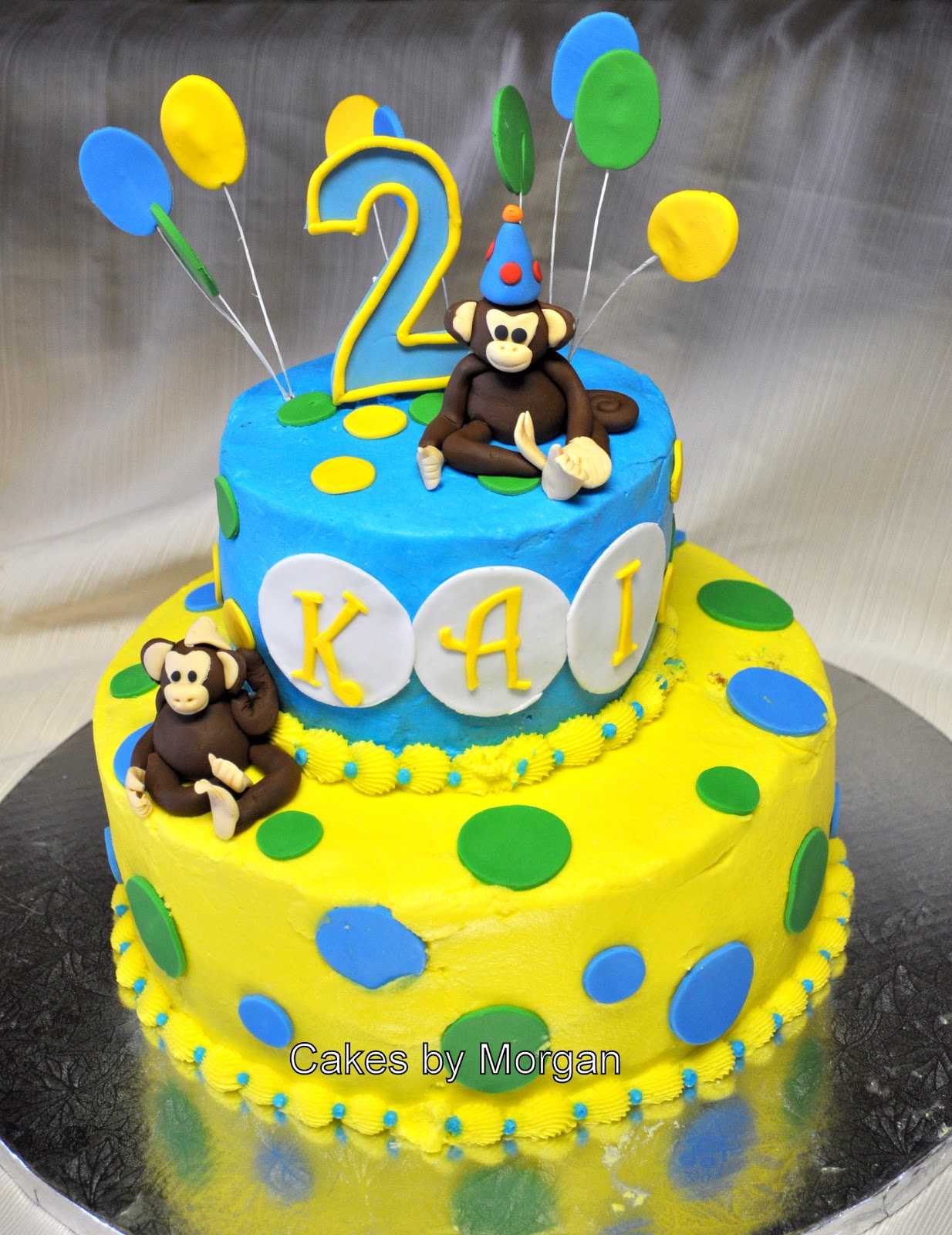Morgan's Cakes: Monkey Cake