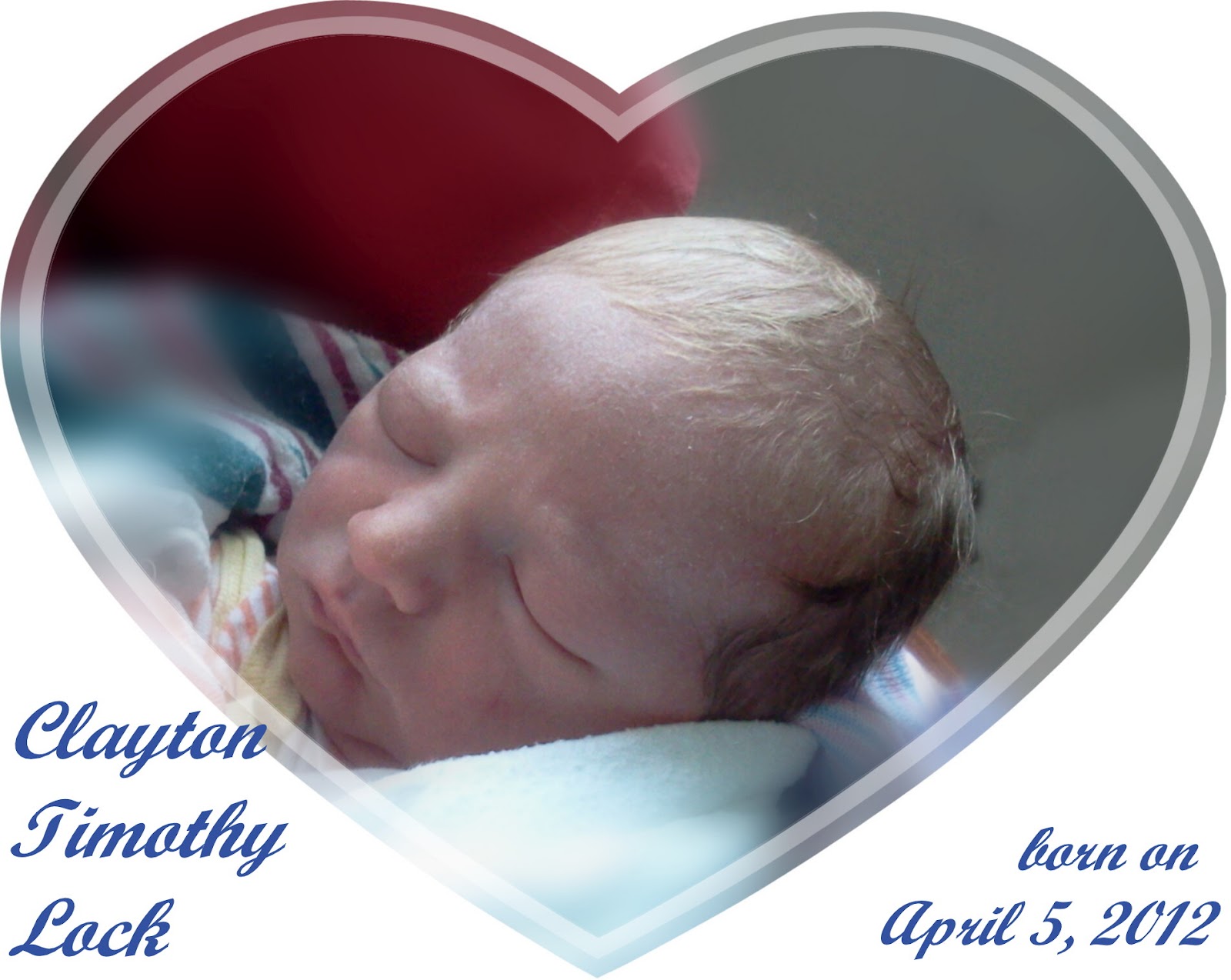 What A View!!! : Meet baby Clayton Timothy Lock