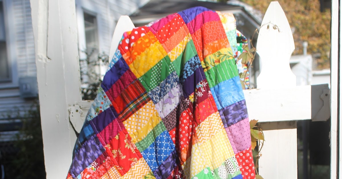 Rainbow Bright - a November quilt