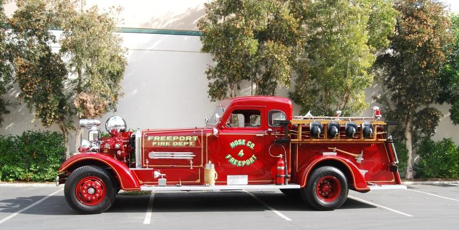 Just A Car Guy: Funkiest looking fire truck I think I've ever seen ...