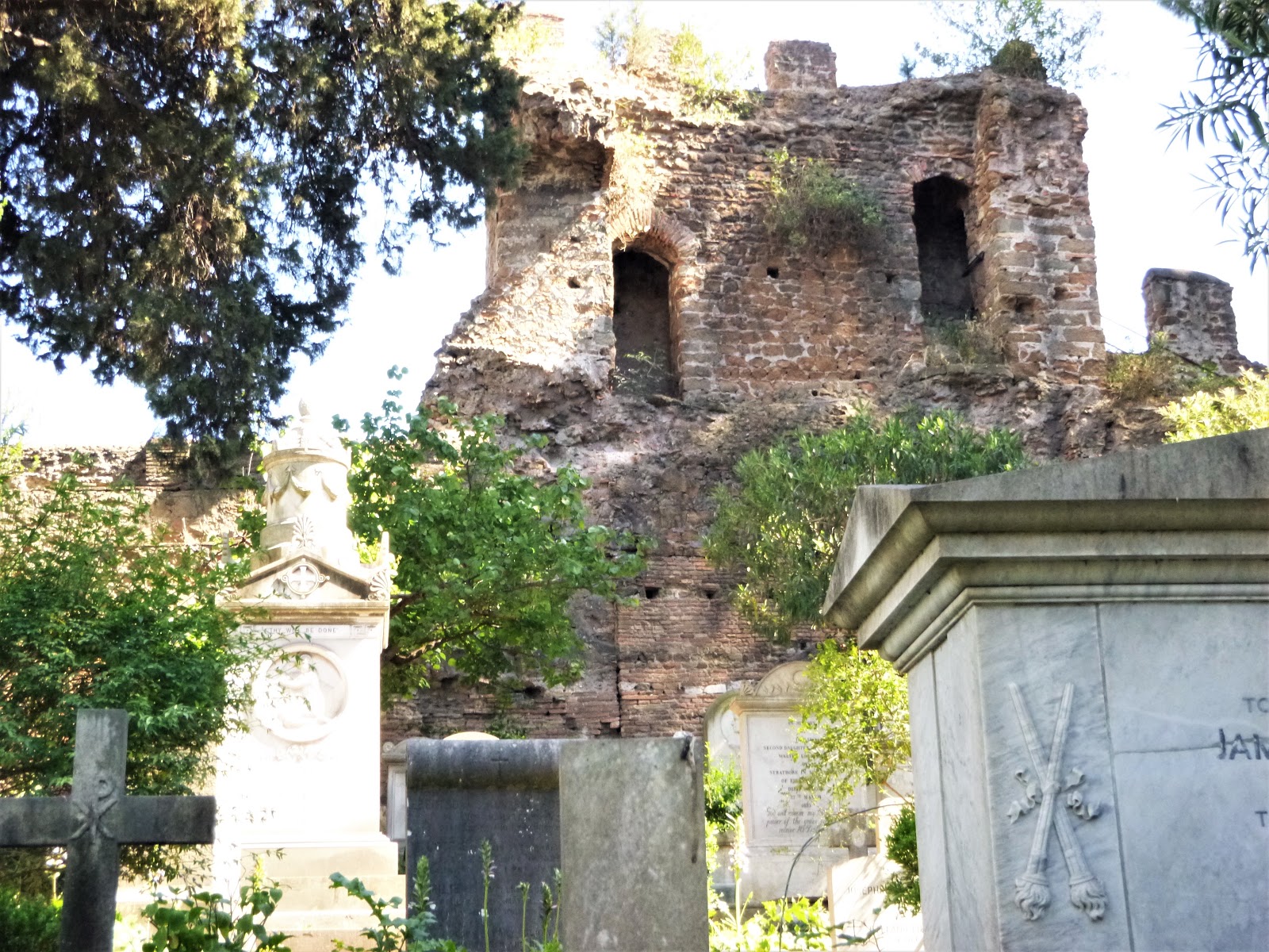 Detritus of Empire: Protestant Cemetery Rome - A classic in distress