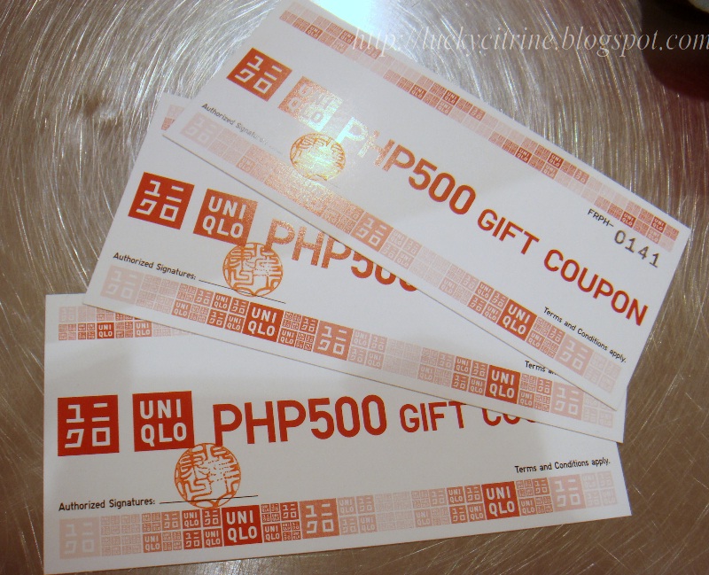 Lucky Citrine: Deals & Steals at Uniqlo SM The Block + Haul