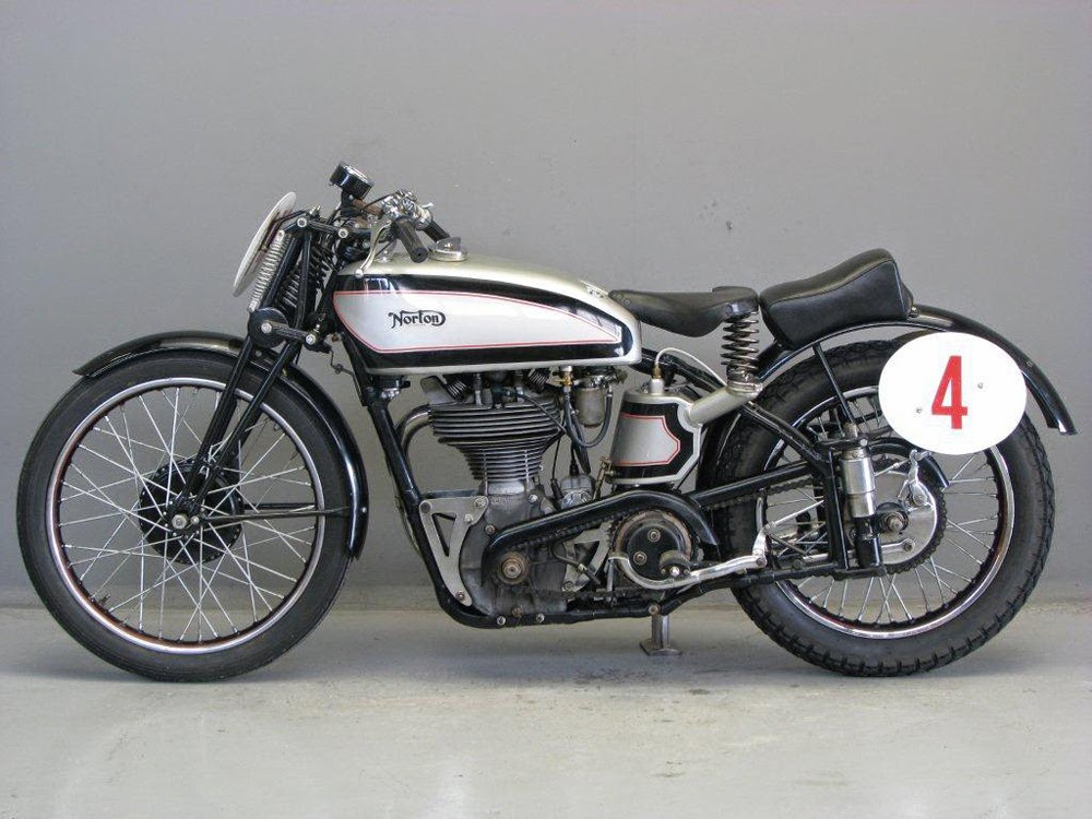 MotArt: 1937 Norton Manx M 40 350 cc OHC Racer