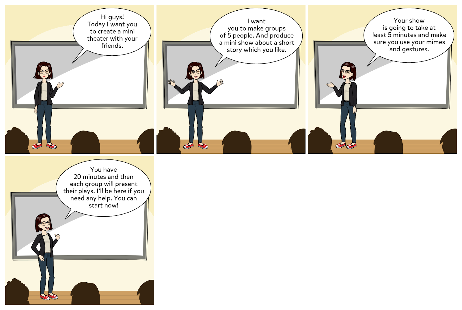 A Future English Teacher's Reviews Of Elt: Creating Comics with Pixton